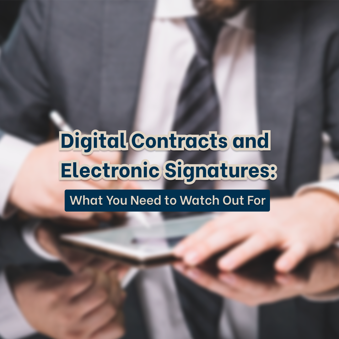 Digital Contracts and Electronic Signatures - ProHukum